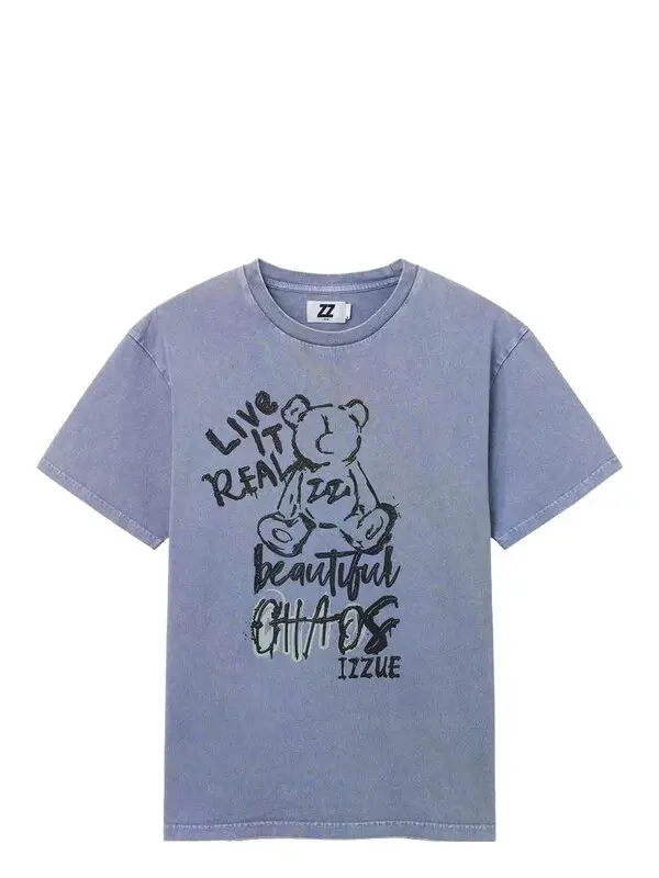 Izzue Graphic T-shirt - Blue