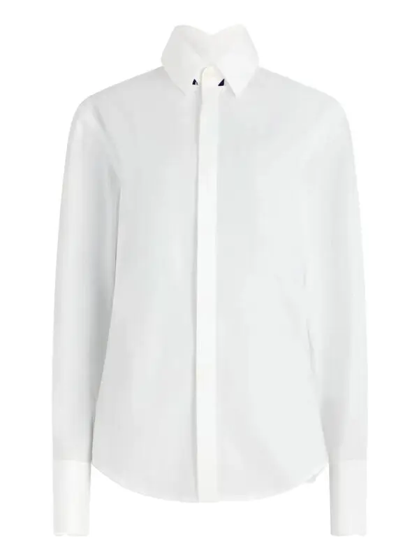 JEAN PAUL GAULTIER Folded Cuff Shirt - White