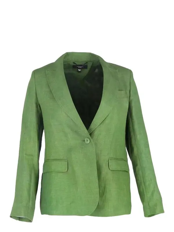 Max Mara Nalut Single-breasted Blazer - Green
