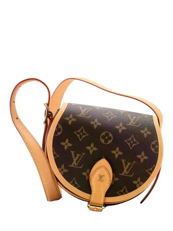 LOUIS VUITTON Tambourin Nm Crossbody Bag Monogram Canvas - Brown