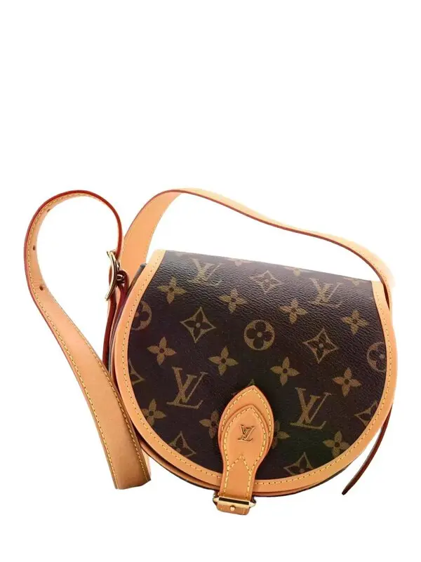 LOUIS VUITTON Tambourin Nm Crossbody Bag Monogram Canvas - Brown