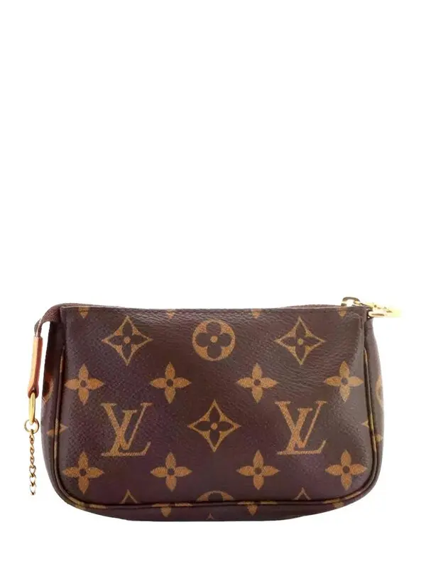 LOUIS VUITTON Pochette Accessoires Monogram Canvas - Brown