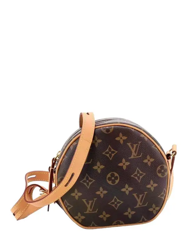 LOUIS VUITTON Boite Chapeau Souple Bag Monogram Canvas Pm - Brown