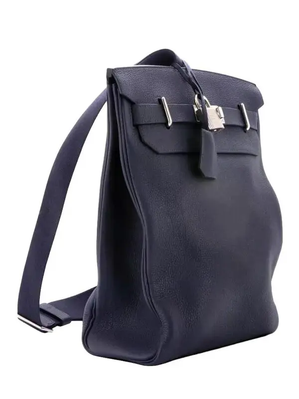 Hermès Hac A Dos Togo Gm Backpack - Blue