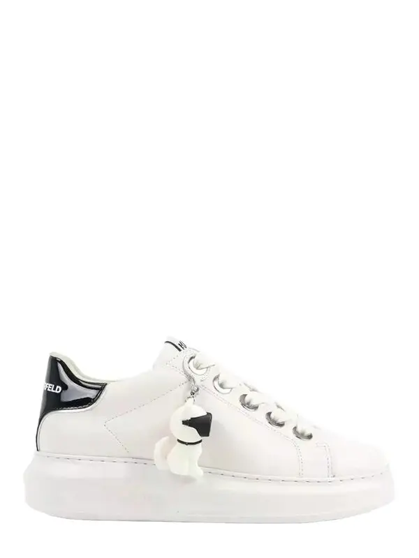 Karl Lagerfeld Kapri Lace-up Sneakers - White