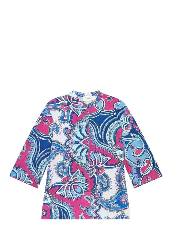 Malìparmi Paisley-print Shirt - Blue