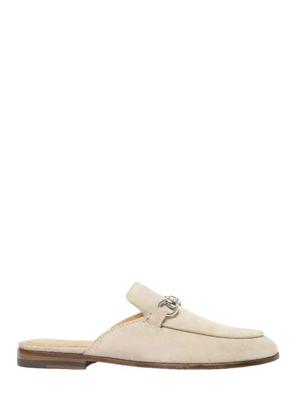 SCAROSSO Serena Horsebit Mules - Neutrals
