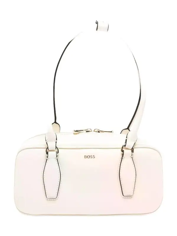 BOSS Sandy Zip Shoulder Bag - Neutrals
