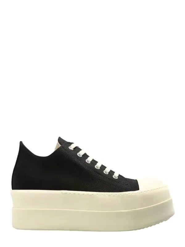 Rick Owens Platform Sneakers - Black