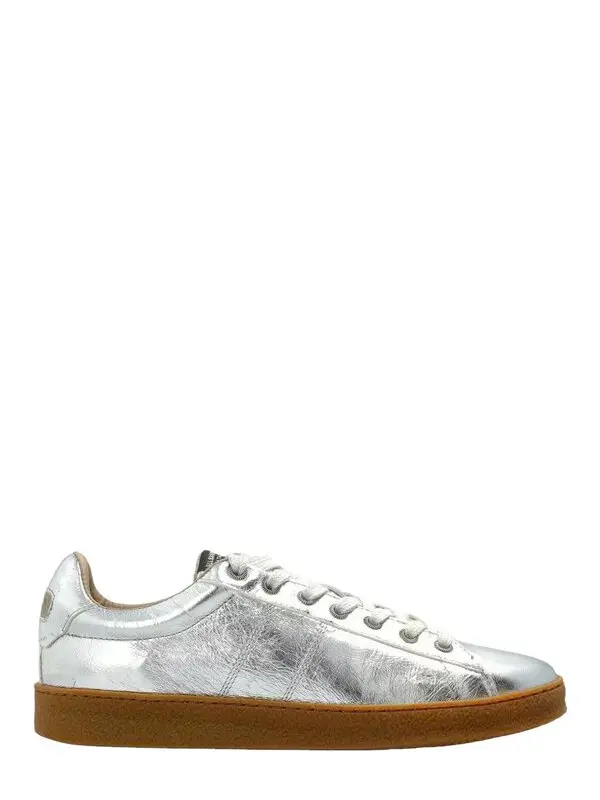 ALLSAINTS Leon Lace-up Sneakers - Silver