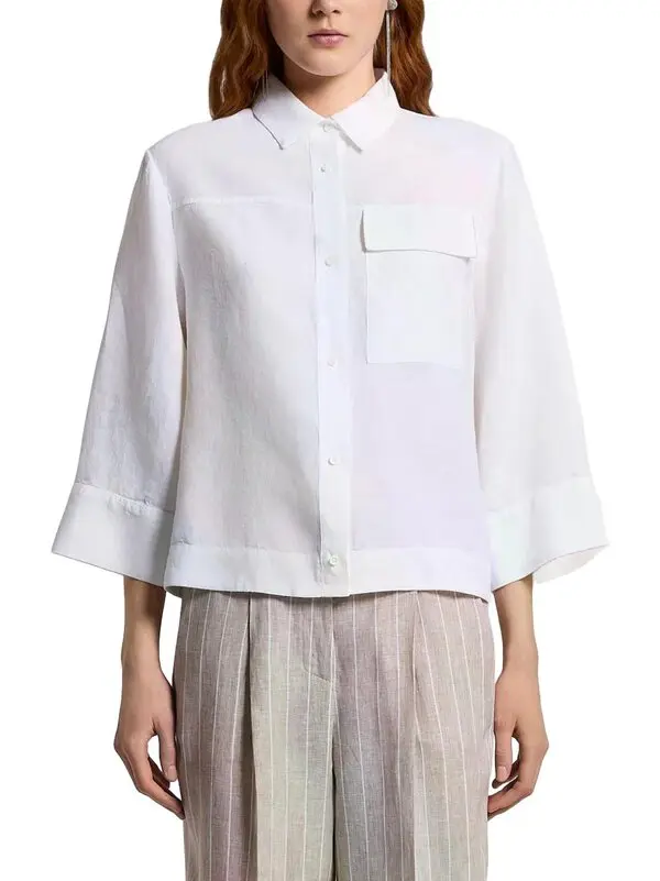 Peserico Pocket Shirt - White