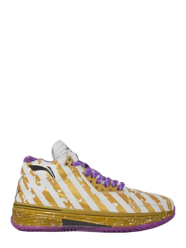 LI-NING Way Of Wade 2 Dynasty Sneakers - White/gold/purple
