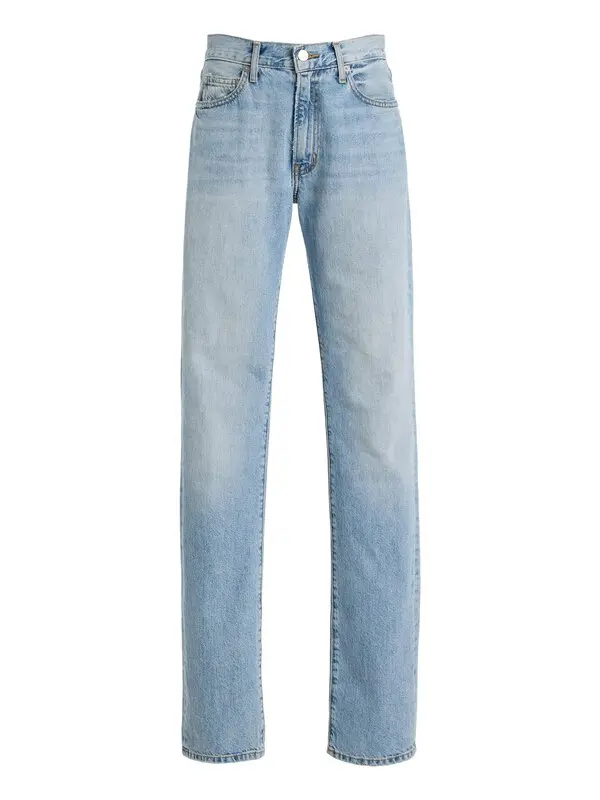 Eterne Chloe Rigid Straight-leg Jeans - Light Wash