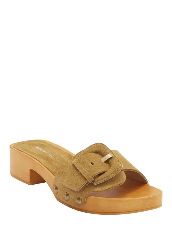 Intentionally Blank Mar Clog Sandal - Khaki