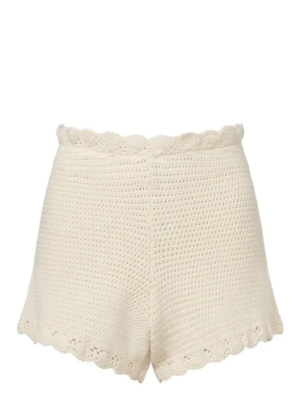 Posse Dylan Crochet Short - White