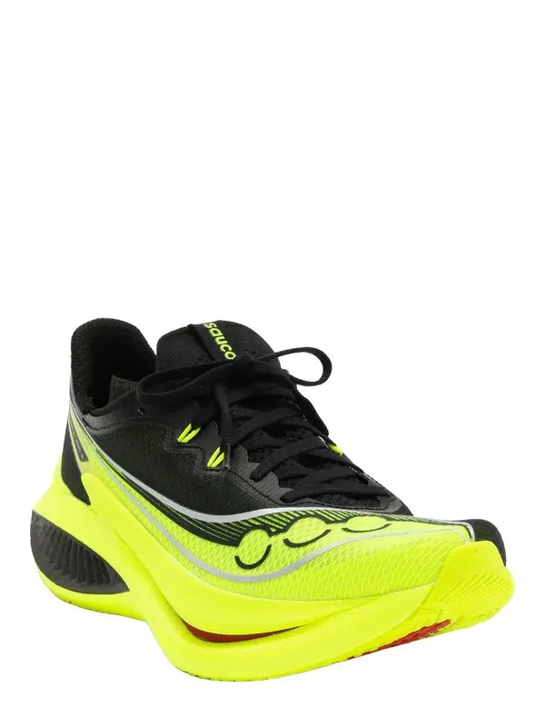 Saucony Endorphin Pro 5 Athletic Sneakers - Citron/black