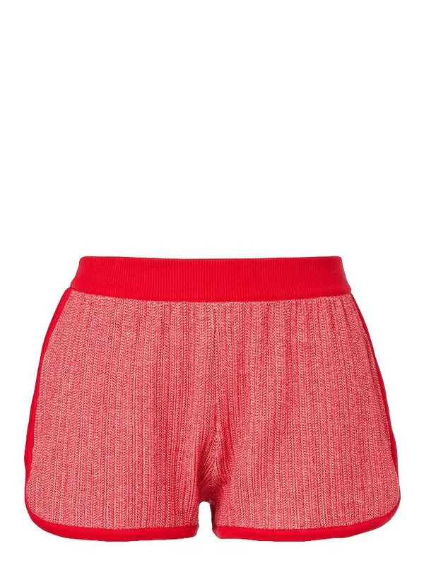 Versace Cotton Shorts - Red