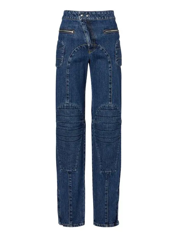 JEAN PAUL GAULTIER Patchwork Jeans - Blue