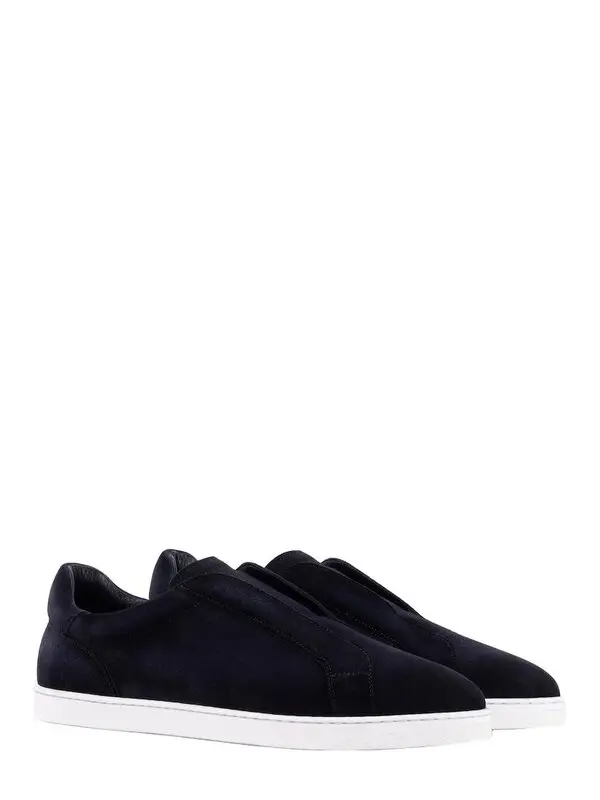 Magnanni Suede Slip-on Sneakers - Blue