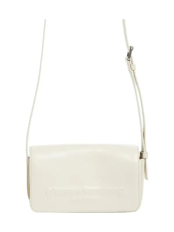 Alexander Wang Leather Crossbody Bag - Vanilla