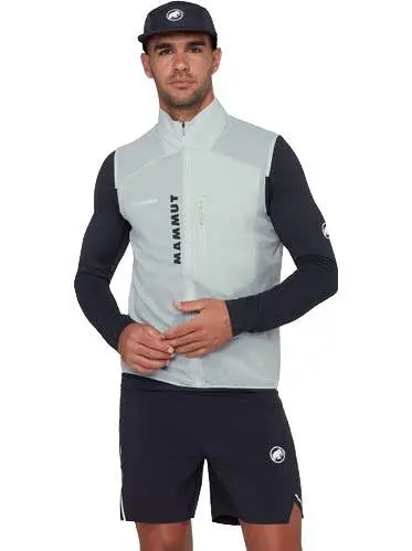 MAMMUT Aenergy Tr Wb Hybrid Vest - Silver Sage/black