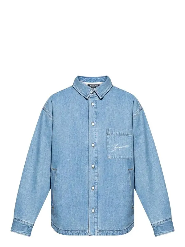 Jacquemus La Chemise Boulanger Denim Shirt - Blue