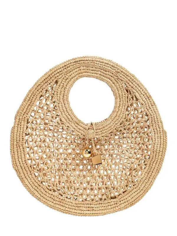 Jacquemus Le Petit Rond Spiaggia Handbag - Beige