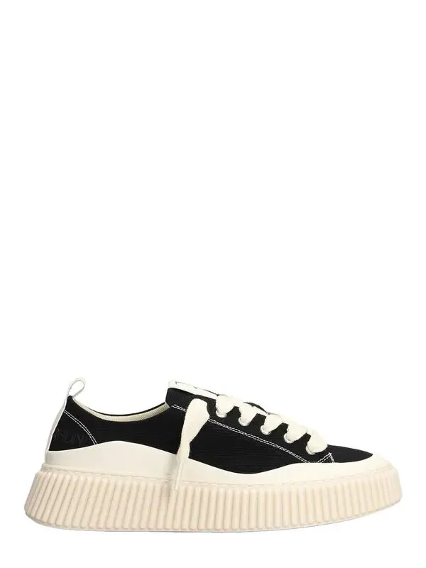 RHUN Treble Canvas Sneakers - Black