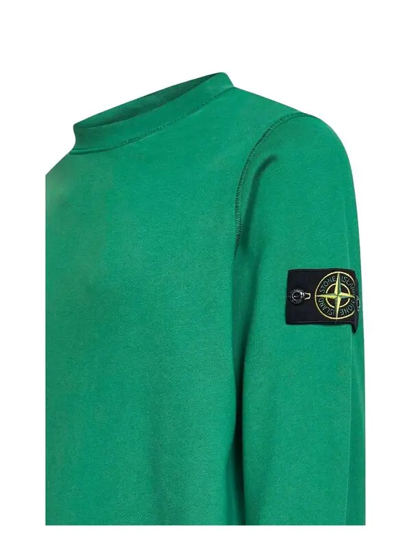 Stone Island Round Neck Sweatshirt - Brown