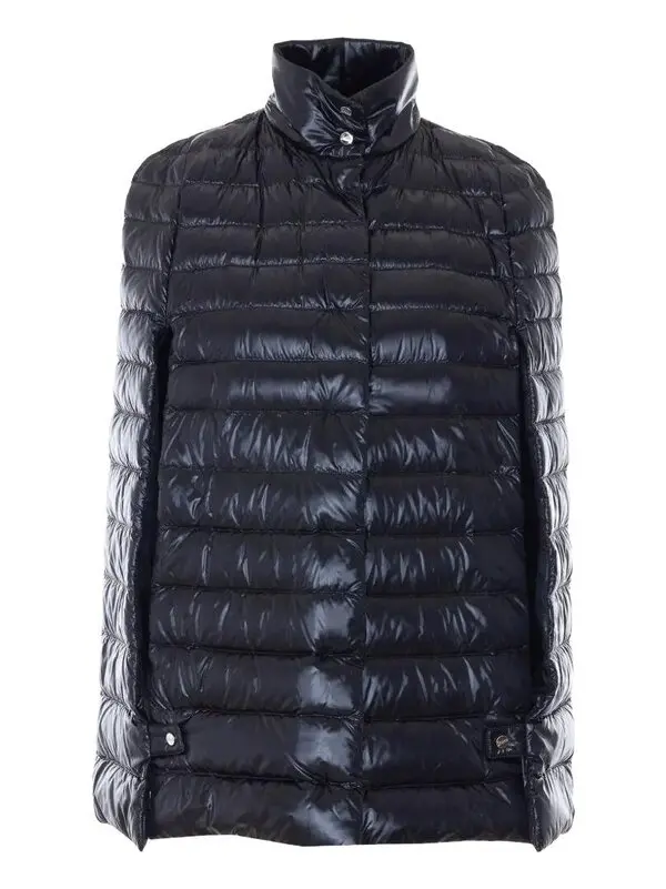 Herno Raincoat Cape - Black