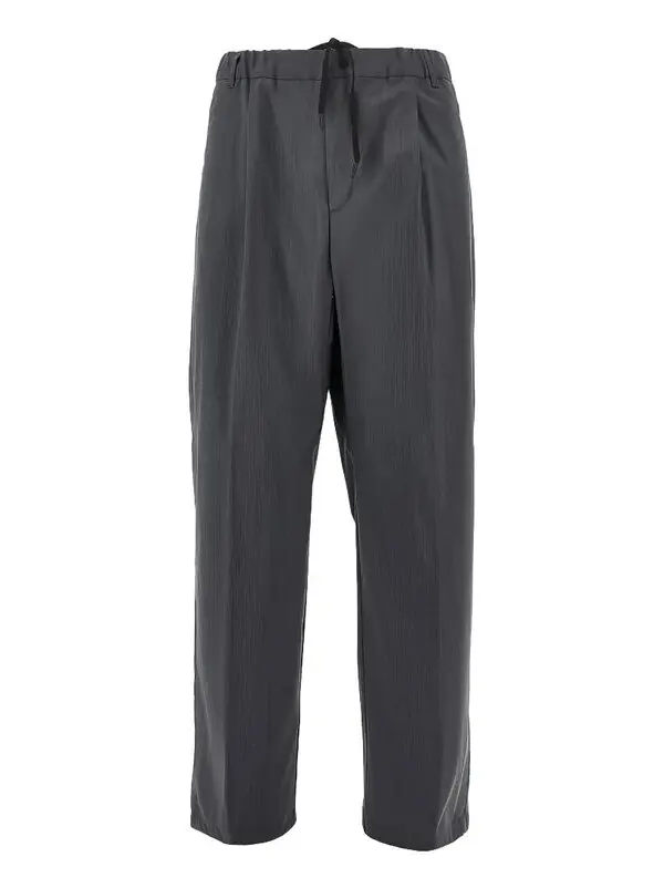 Herno Relaxed Functional Trousers - Gray