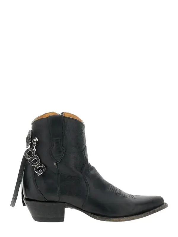 Comme Des Garçons Short Texano Boots - Black