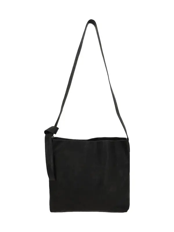 ANN DEMEULEMEESTER Runa Medium Soft Shoulder Bag - Black