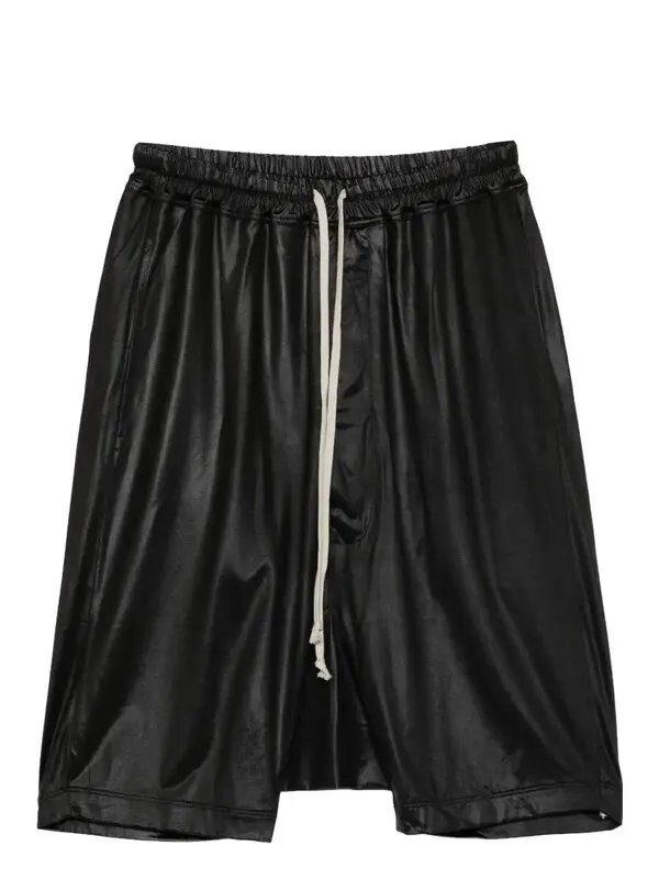 Rick Owens Drawstring Pods Shorts - Black