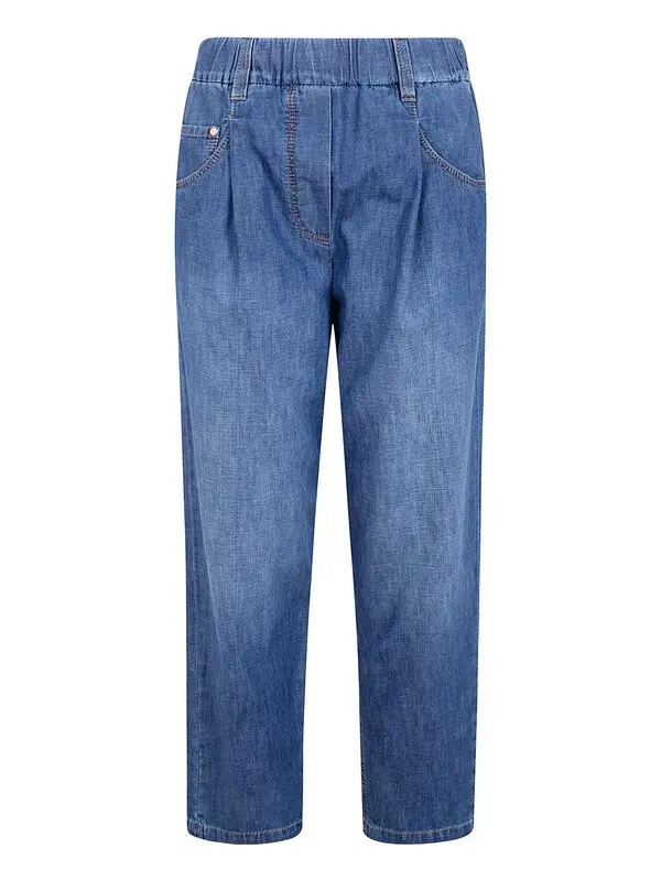 Brunello Cucinelli Straight Denim Pants - Blue