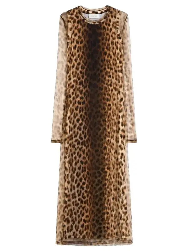 Max Mara Esordio Midi Dress - Brown