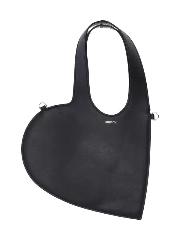 Coperni Mini Heart Tote - Black