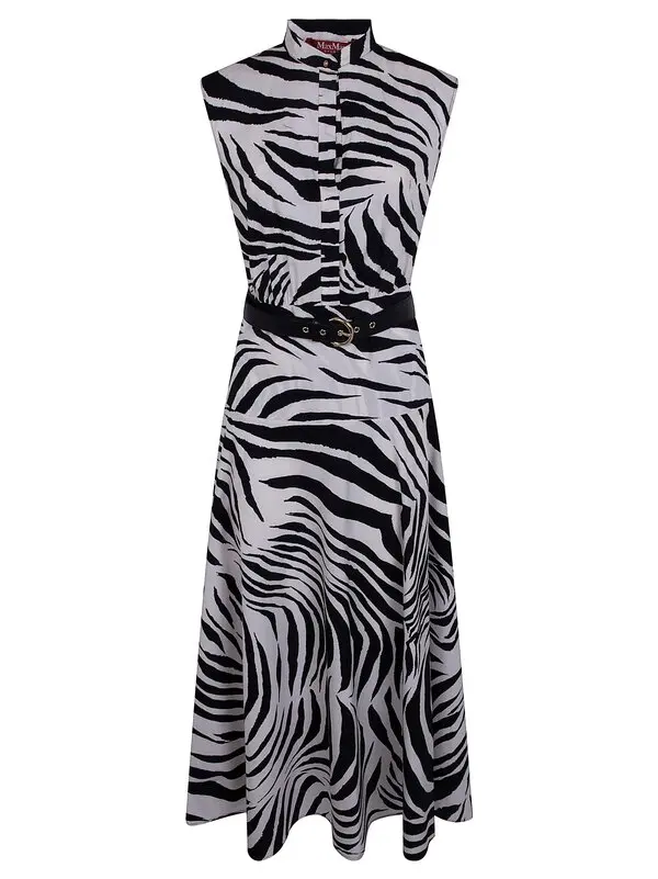 Max Mara West Midi Dress - White