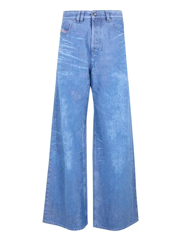 DIESEL® 1996 D Sire Fsi Wide Leg Denim - Blue