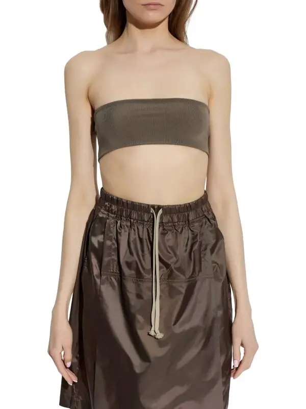 Rick Owens Bandeau Top - Gray