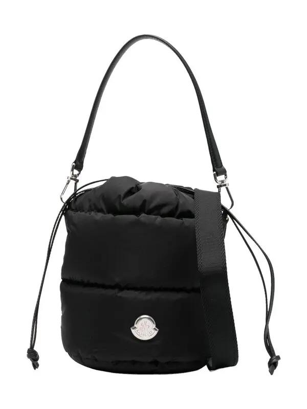 Moncler Caradoc Nylon Bucket Bag - Black