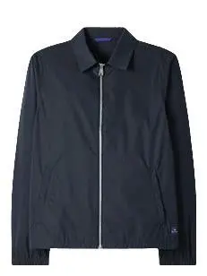 Paul Smith Cotton-blend Zip Jacket - Blue