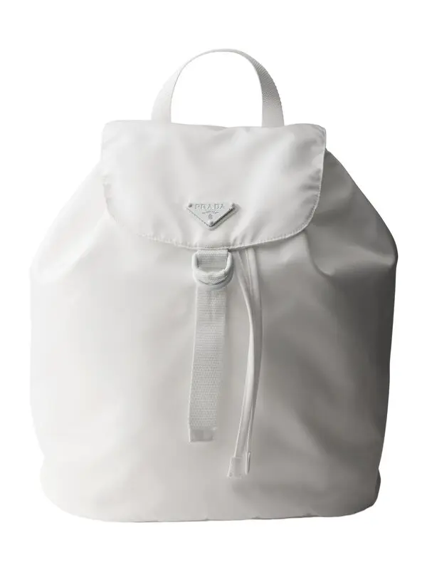 Prada Re-nylon Backpack - White