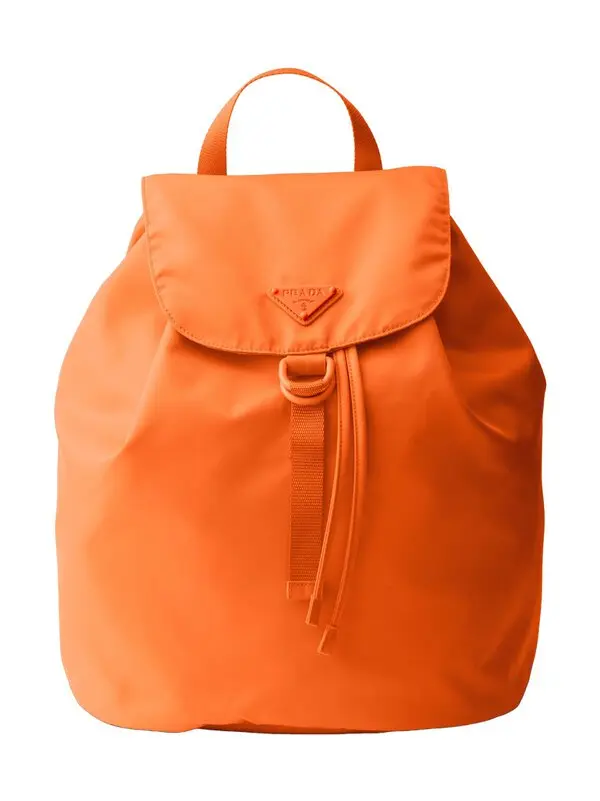 Prada Re-nylon Backpack - Orange