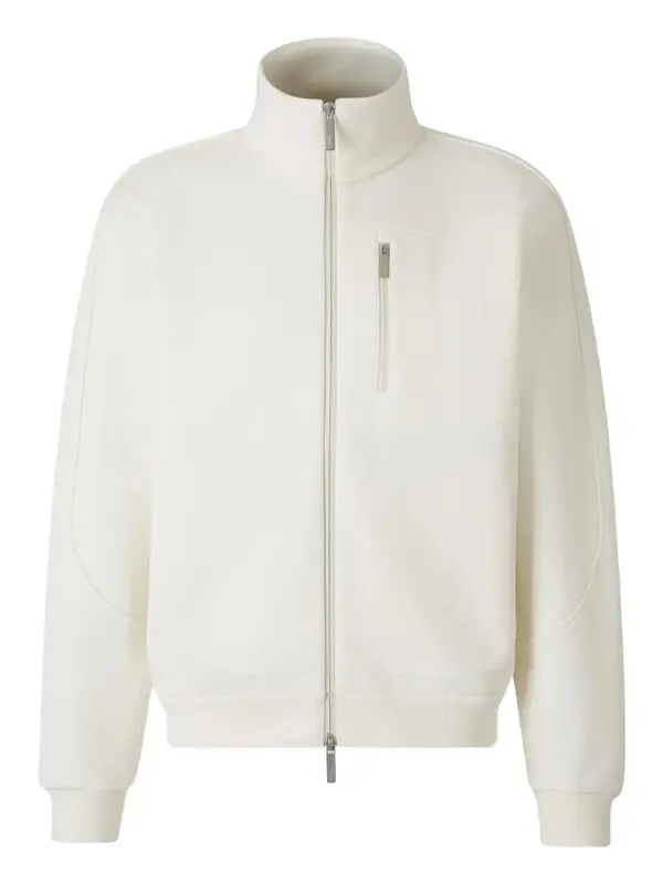 Herno Heavy Cotton Cardigan - White