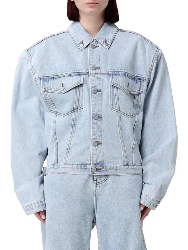 ENTIRE STUDIOS Cotton Denim Jacket - Blue