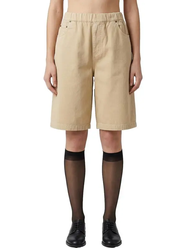 ENTIRE STUDIOS Denim Shorts - Beige