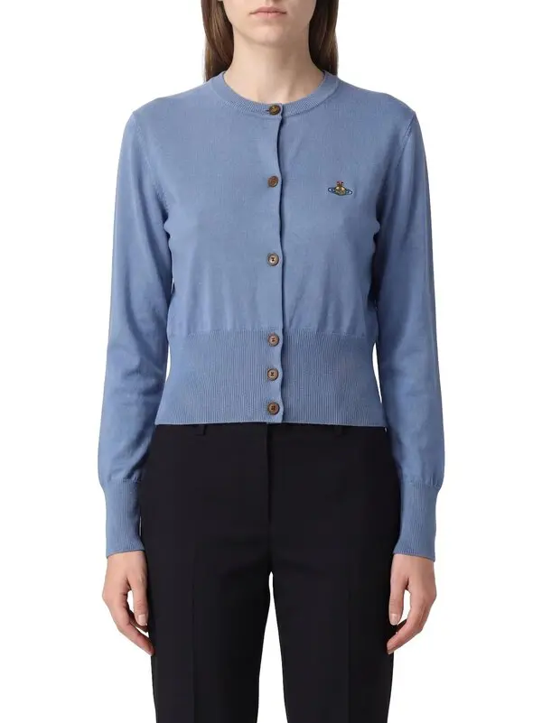 VIVIENNE WESTWOOD Cropped Cardigan - Blue
