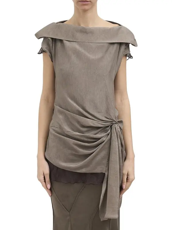 YEHUAFAN Top - Dove Grey