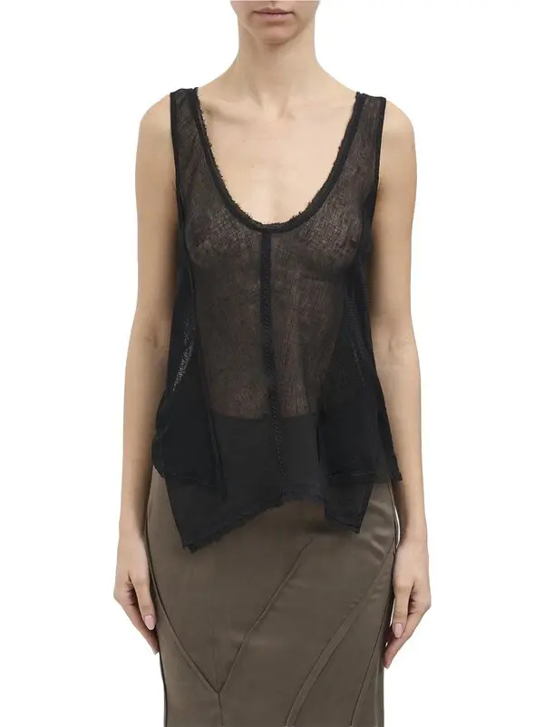 YEHUAFAN Top - Black